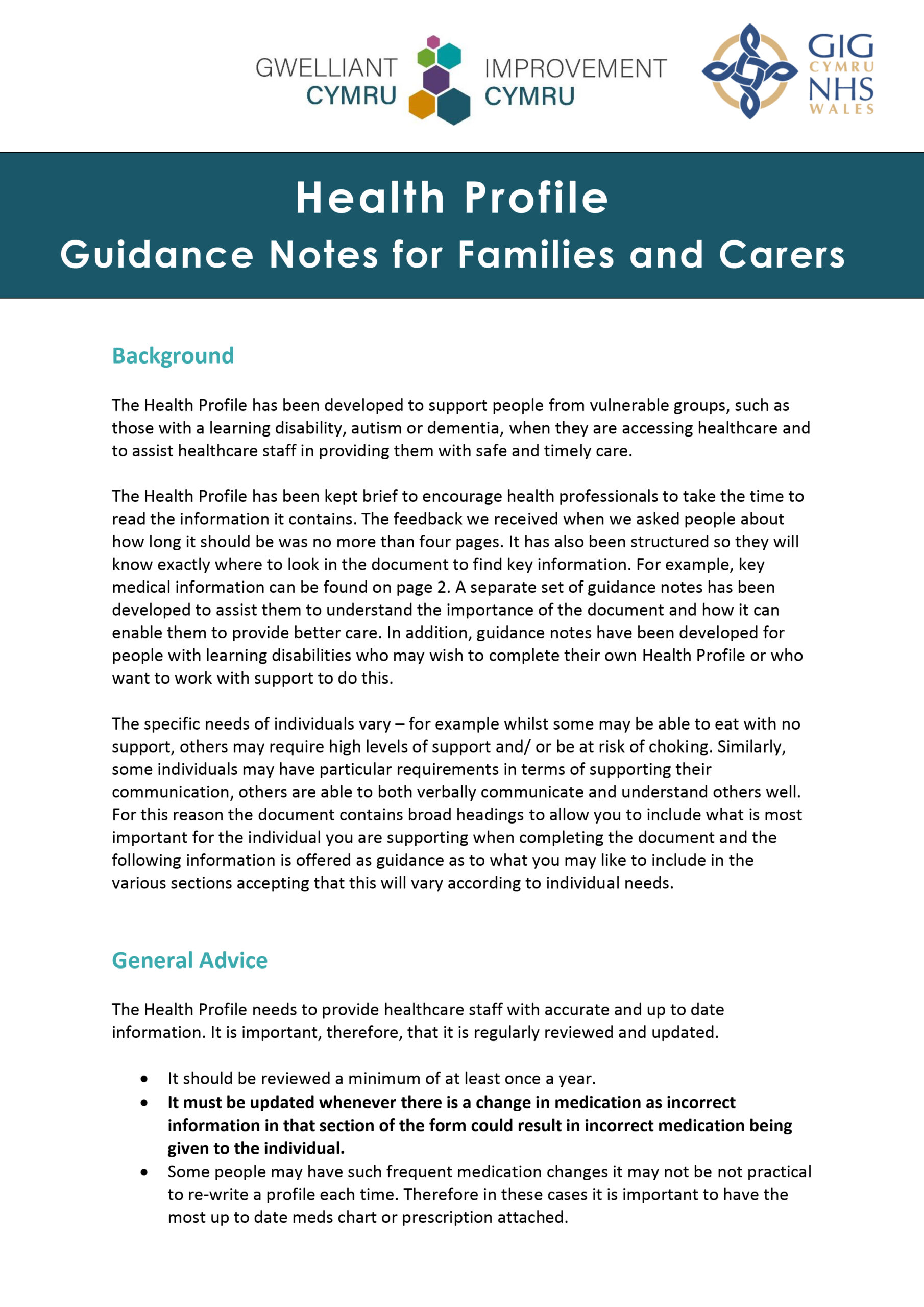 Resources for Patients, Families & Carers - Paul Ridd Foundation
