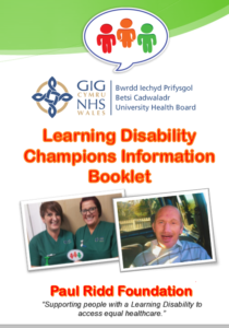 Learning Disability Champions - Paul Ridd Foundation